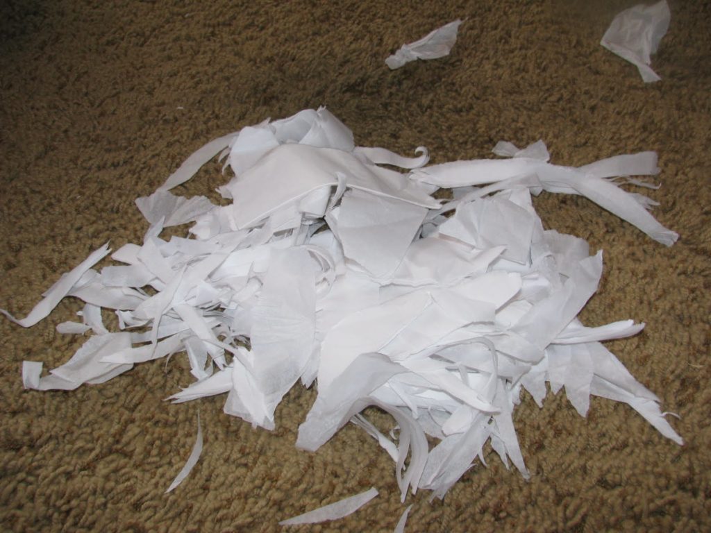 Tissue Paper Faux Finish 101: A Tutorial