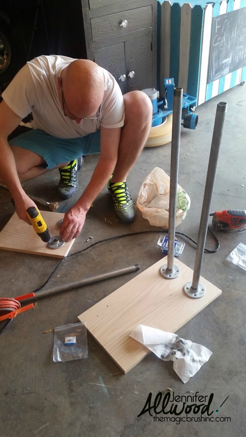 Mr Magic Made me a "C" Table aka an Armchair Table