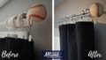 Baseball Curtain Rod Finials - Jennifer Allwood Home