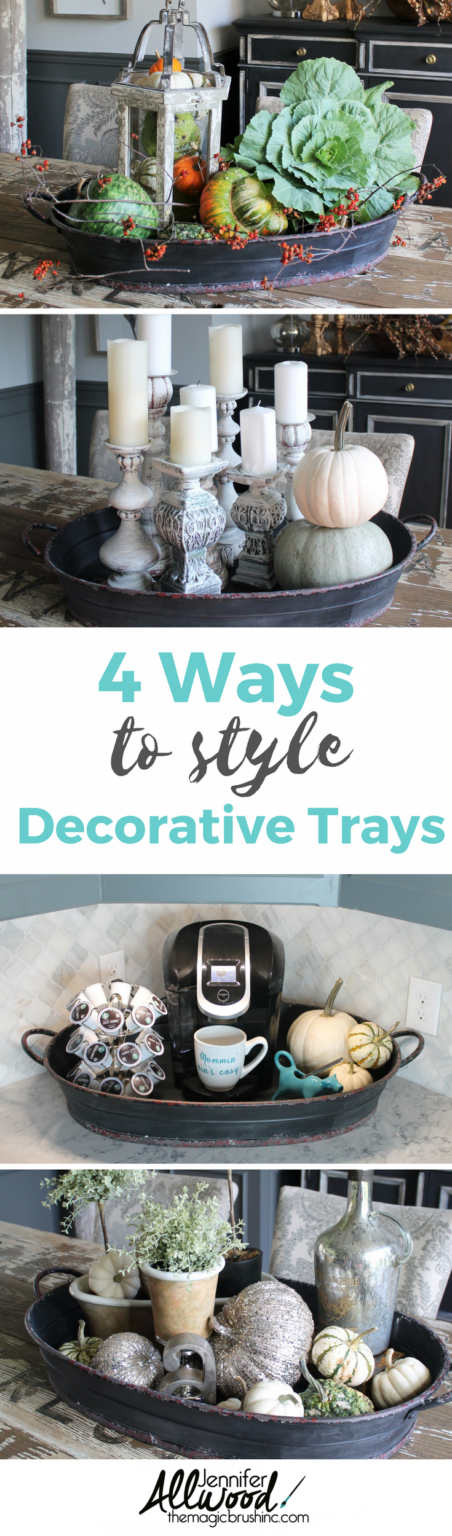 Tray Decor - 1 Tray, 4 Styles | The Magic Brush