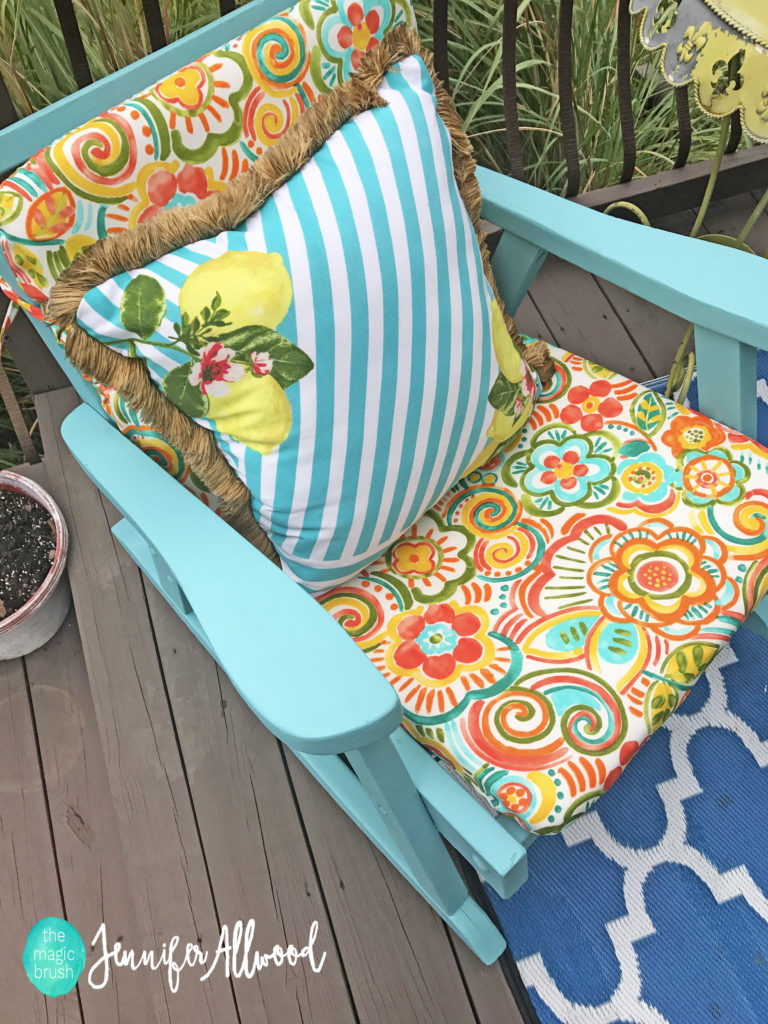 I Painted Grandma's Rocking Chairs with new All in One Paint