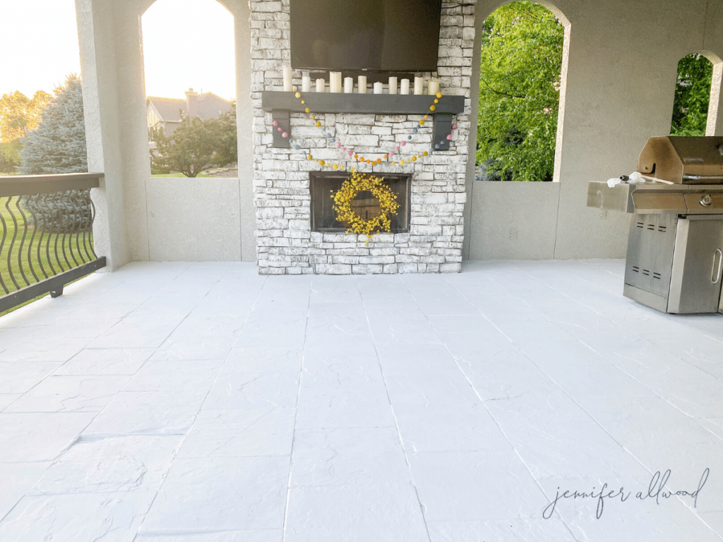 Painting Outdoor Slate - Jennifer Allwood Home