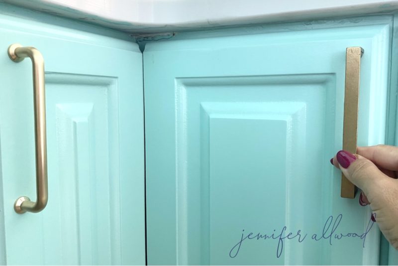 My New Cabinet Hardware - Jennifer Allwood Home