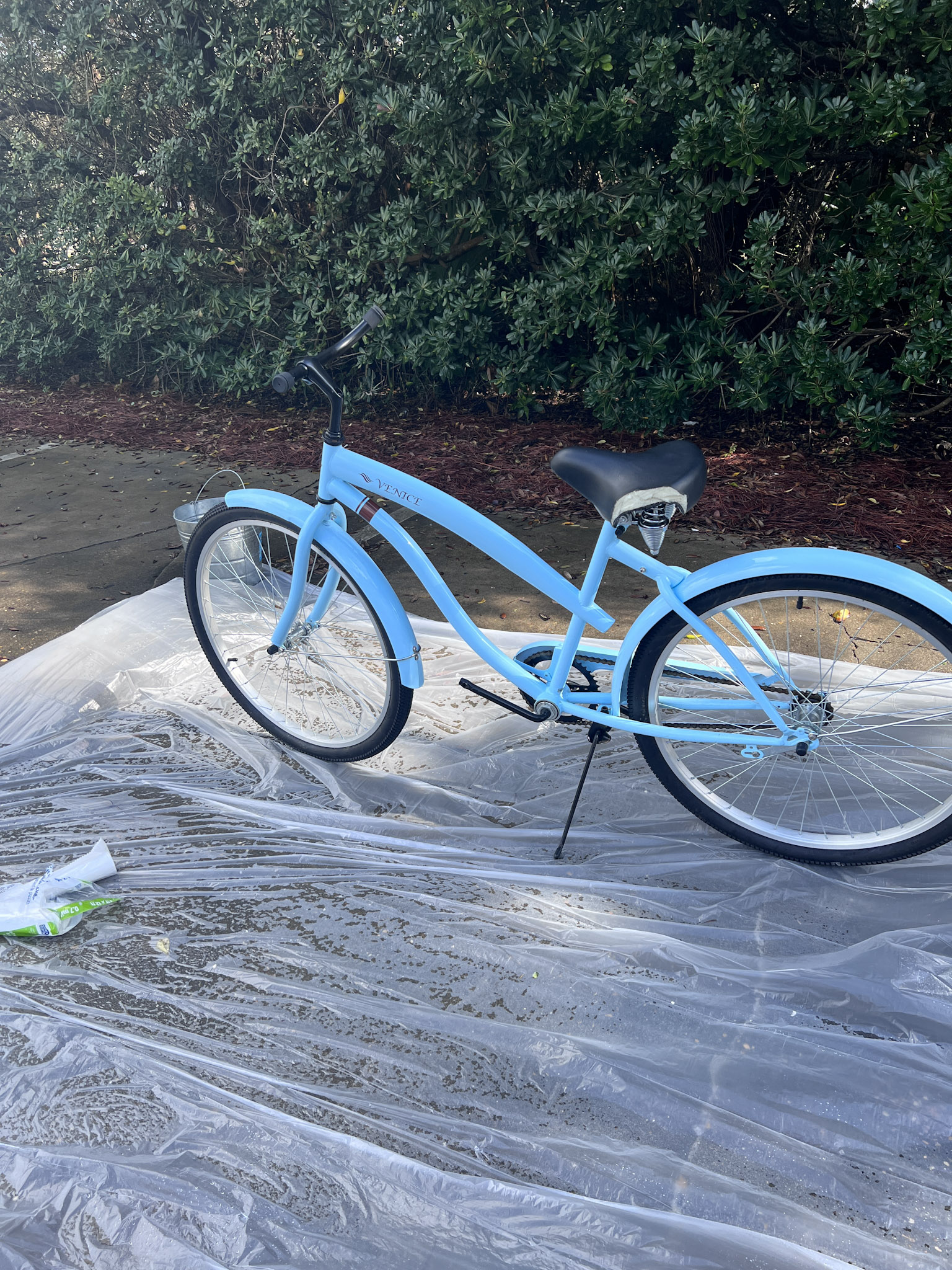 Using A Bike As Beach House Wall Decor - Jennifer Allwood Home